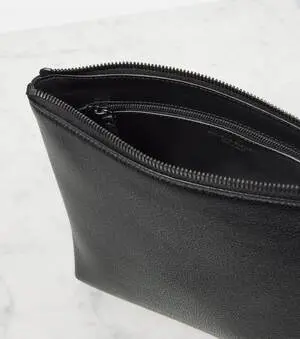 Brunello Cucinelli Small Leather Pouch - Black