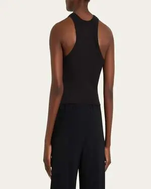 Nsf Amaya Ribbed Cropped Tank Top
