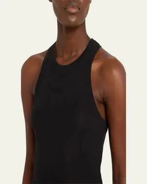 Nsf Amaya Ribbed Cropped Tank Top