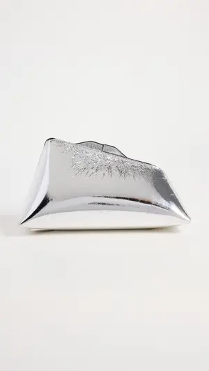 Attico 8.30 Pm Clutch - Silver