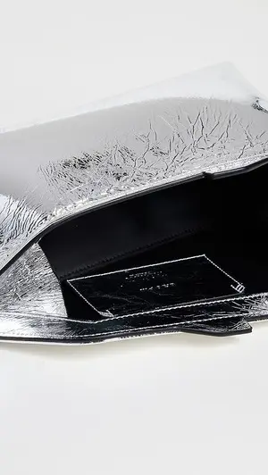 Attico 8.30 Pm Clutch - Silver