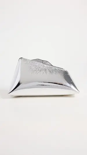 Attico 8.30 Pm Clutch - Silver