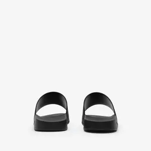 Burberry Logo Slides - Black/white