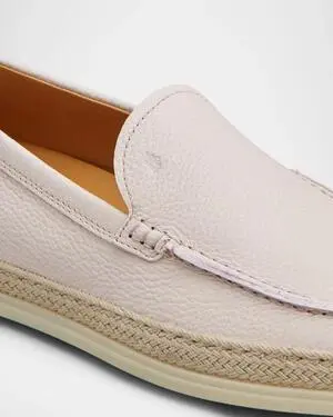 TOD & APOS;S Tod's Leather Slipper Loafers - Ltpink