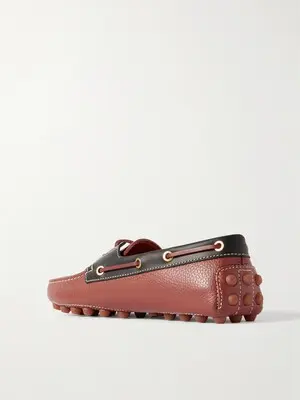 TOD'S Gommino Two-tone Leather Loafers