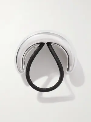 Lié Studio Thea -plated Hair Tie - Silver