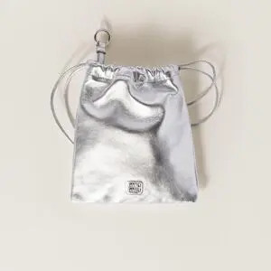 Miu Miu Nappa Leather Pouch