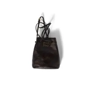 Miu Miu Nappa Leather Pouch