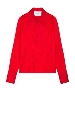 BIANCA SAUNDERS Tucker Shirt In Red