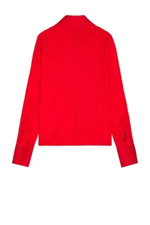 BIANCA SAUNDERS Tucker Shirt In Red