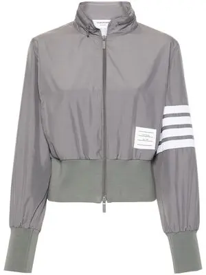 Thom Browne Ripstop Bomber Jacket - Grey