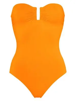 ERES Cassiopée Strapless Swimsuit - Orange