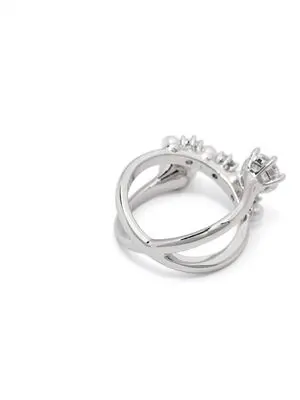 SWAROVSKI Matrix Cocktail Ring - Silver