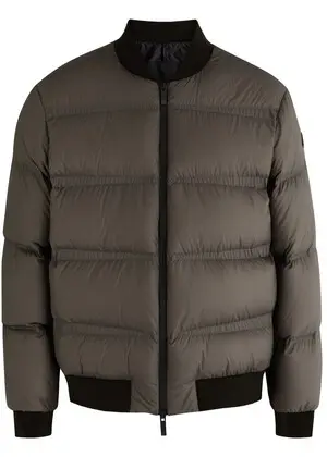 Moncler Vioz Quilted Nylon Bomber Jacket