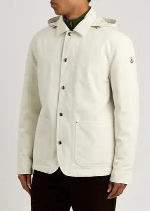 Moncler Buffaure Hooded Woven Jacket
