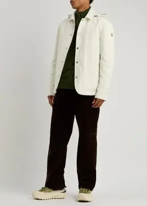 Moncler Buffaure Hooded Woven Jacket