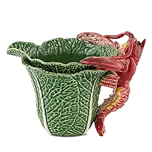 BORDALLO PINHEIRO Bordallo Pinhero Cabbage With Lobsters Pitcher - No Color
