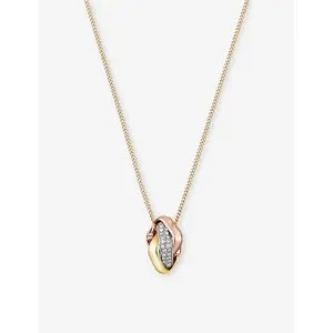 CARTIER Trinity Diamond 18ct Pendant Necklace - Gold
