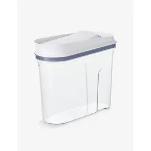 OXO Pop Medium Cereal Dispenser 3.2l - White Blue Clear
