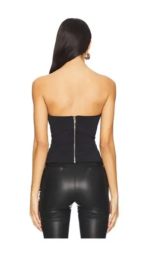 MOTHER OF ALL April Zipper Corset Top