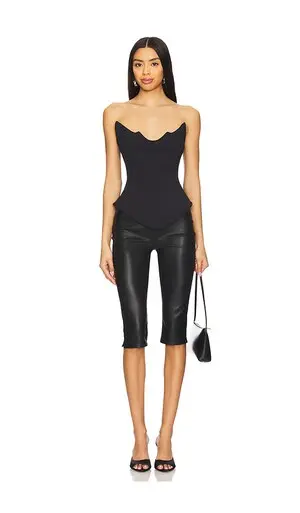 MOTHER OF ALL April Zipper Corset Top
