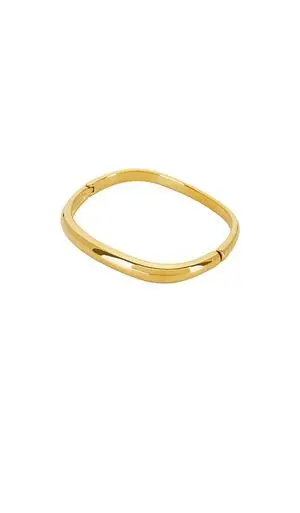 8 Other Reasons Square Bangle - Gold