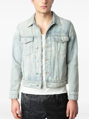 Zadig&Voltaire Bases Denim Jacket - Blue