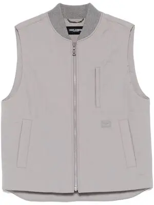 Dolce & Gabbana Zip Up Vests For Men