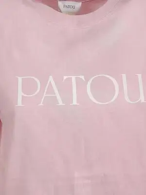 PATOU Logo-print T-shirt - Pink