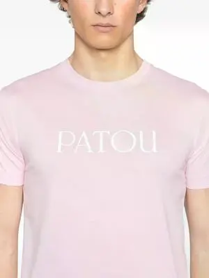 PATOU Logo-print T-shirt - Pink
