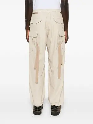 Sacai Belted Trousers - Neutrals