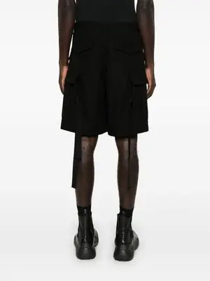 Sacai Belted Cargo Shorts - Black