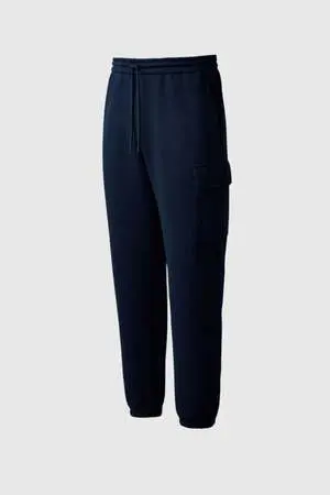 Mackage Marvin-r Double Face Jersey Cargo Sweatpants - Navy