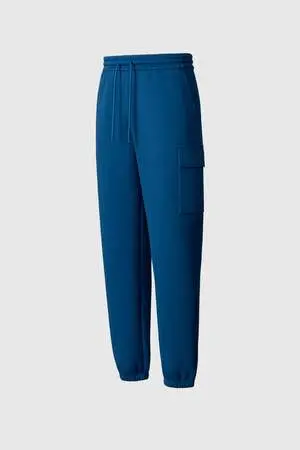Mackage Marvin-r Double Face Jersey Cargo Sweatpants Tide