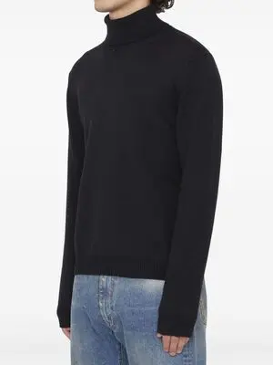 ROBERTO COLLINA Merino Wool Sweater - Black