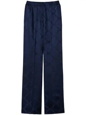 TWINSET T-jacquard Palazzo Pants