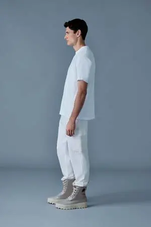 Mackage Tee-r T-shirt With Silicone Logo - Light Camel