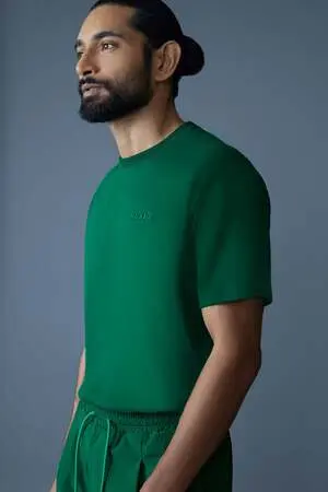 Mackage Tee-r T-shirt With Silicone Logo - Light Camel