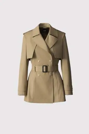Mackage Adva Mid-length Coat - Light Camel