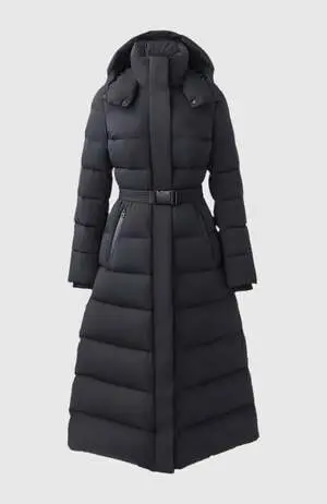 Mackage Calina-city Maxi Coat - Black