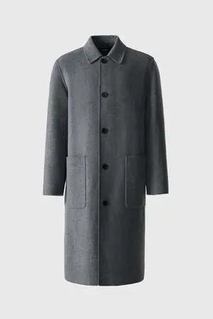 Mackage Handmade Wool Overcoat - Carbon Mix