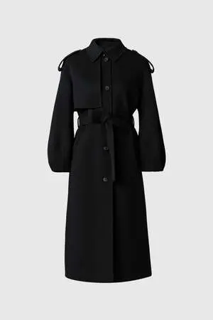 Mackage Ceyla Double-face Wool Coat - Black