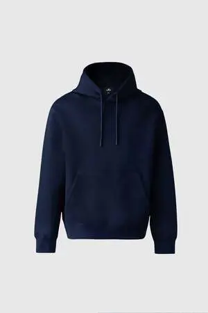 Mackage Krystian Double-face Jersey Hoodie Navy