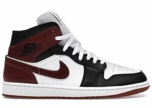 JORDAN 1 Mid Se - White/black/dark Pony