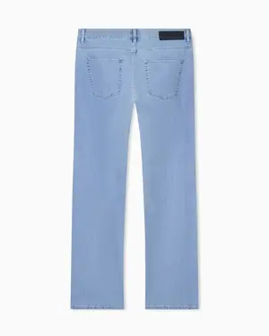 Giorgio Armani Five-pocket Regular-fit Trousers - Blue