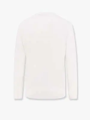 Polo Ralph Lauren Slim Fit Cotton Sweater - White