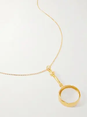ALIGHIERI The Poet's Lens Necklace - Gold