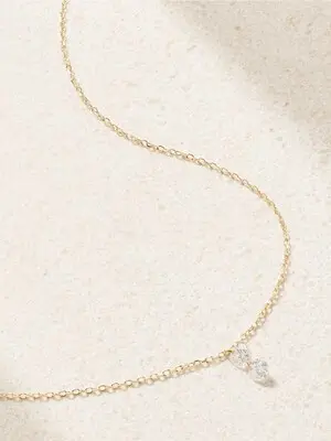 PERSEE Danaé 18-karat Diamond Necklace - Gold