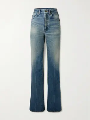 Saint Laurent High-rise Bootcut Jeans