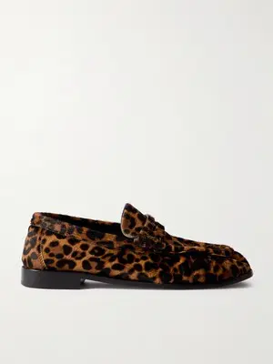 Women's Animal Print Loafers